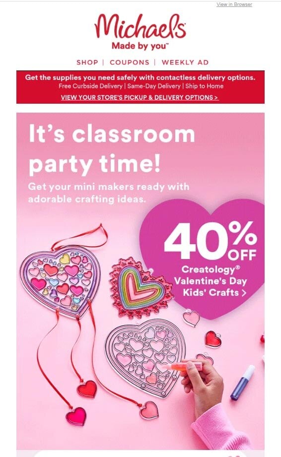 Valentine's Day Email Marketing Inspirations: How to Get Maximum ...